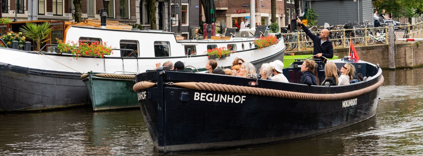 Rondvaart Open Boot Amsterdam - Canal Tour Amsterdam - Best Canal Cruise Amsterdam